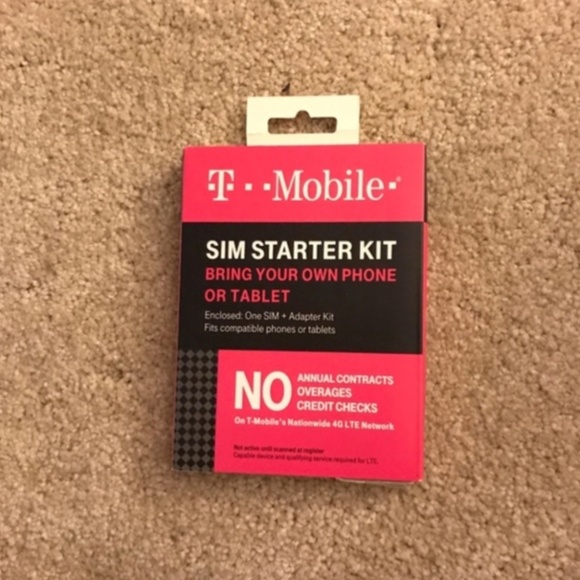 Other | Nwt Tmobile Sim Pack | Poshmark